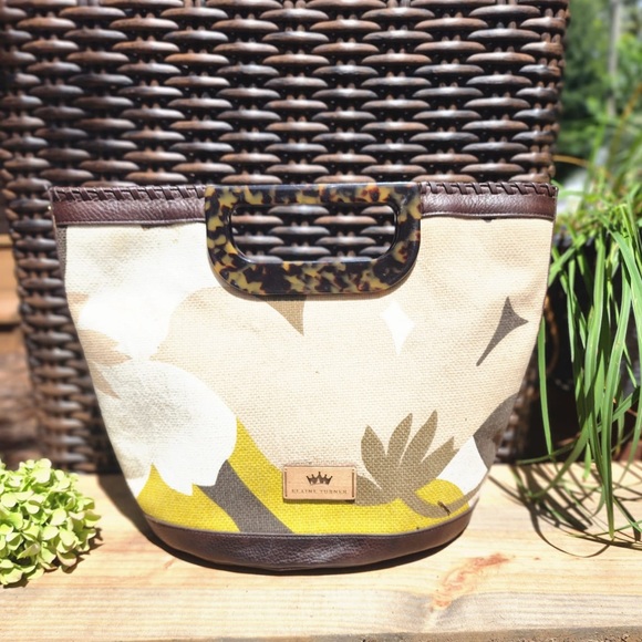 Elaine Turner | Bags | Elaine Turner Clutch Purse Tortoise Shell Handle ...